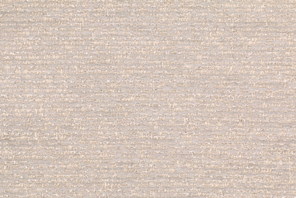 2.8 Yards Calvin Pissarro Chenille Upholstery Fabric in Silver Veil