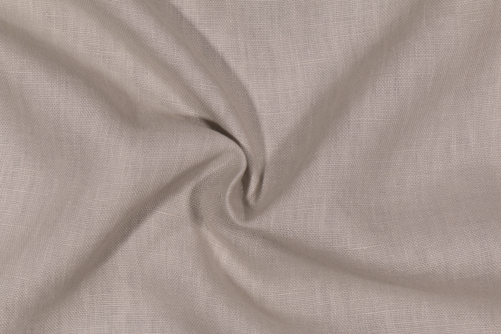 5.5 Yards Robert Allen Milan Solid Italian Linen Drapery Fabric in Sterling