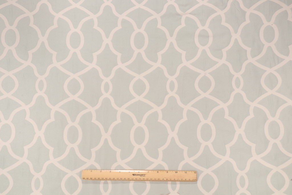 Kelly Ripa Home Clearly Cool Woven Upholstery Fabric in Spa