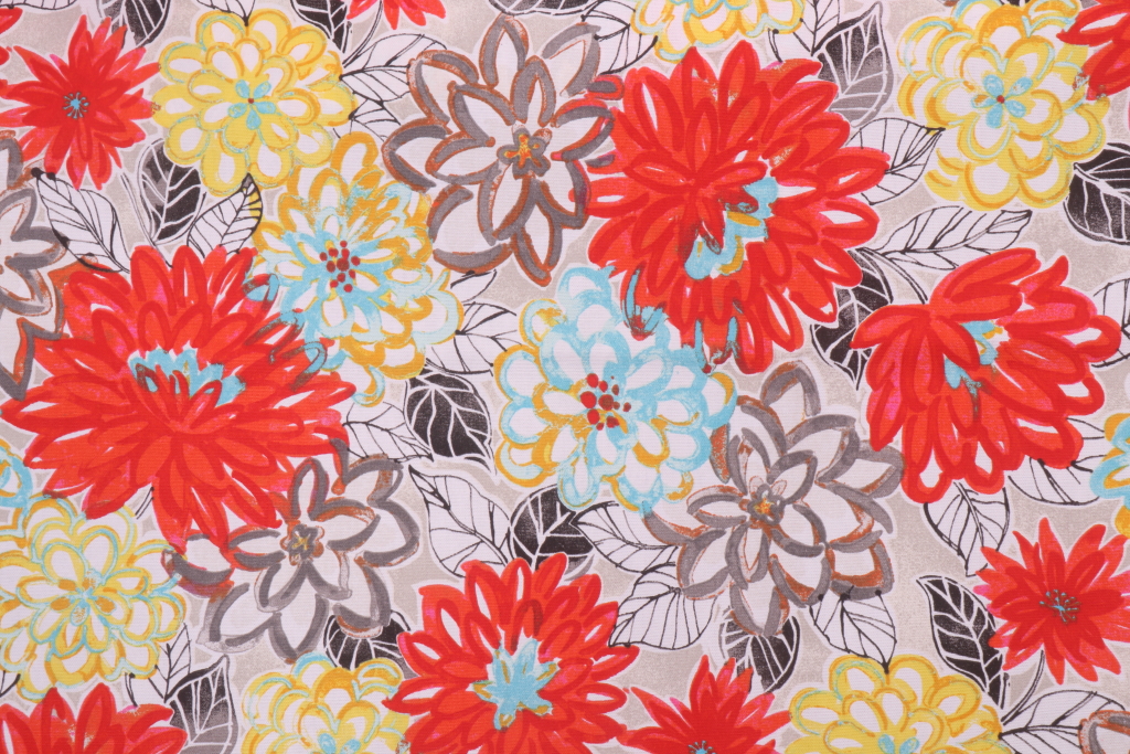 3 Yards PK Lifestyles Matisse Dance Printed Cotton Drapery Fabric in ...