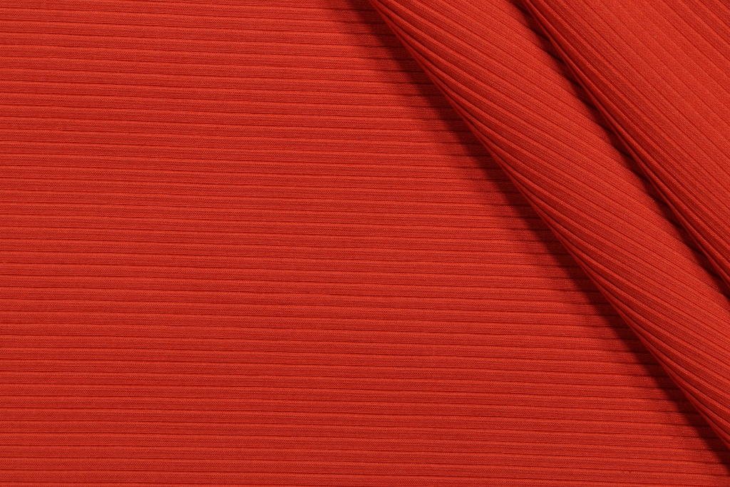 3.38 Yards Scalamandre Linea Woven Upholstery Fabric in Orange