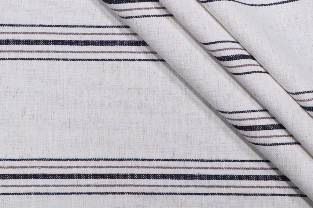 Crypton Nomance High Performance Woven Chenille Upholstery Fabric in Ink