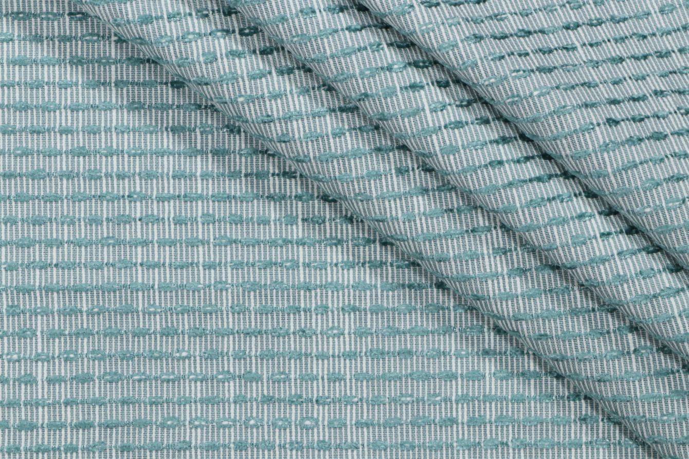 Golding Taylor Woven Chenille Upholstery Fabric in Aqua