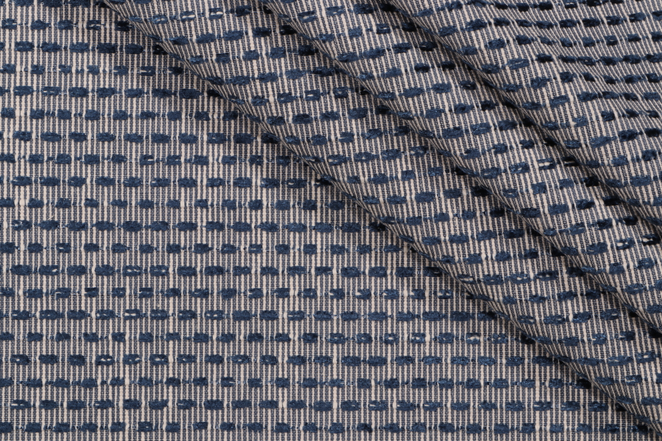 Golding Taylor Woven Chenille Upholstery Fabric in Midnight