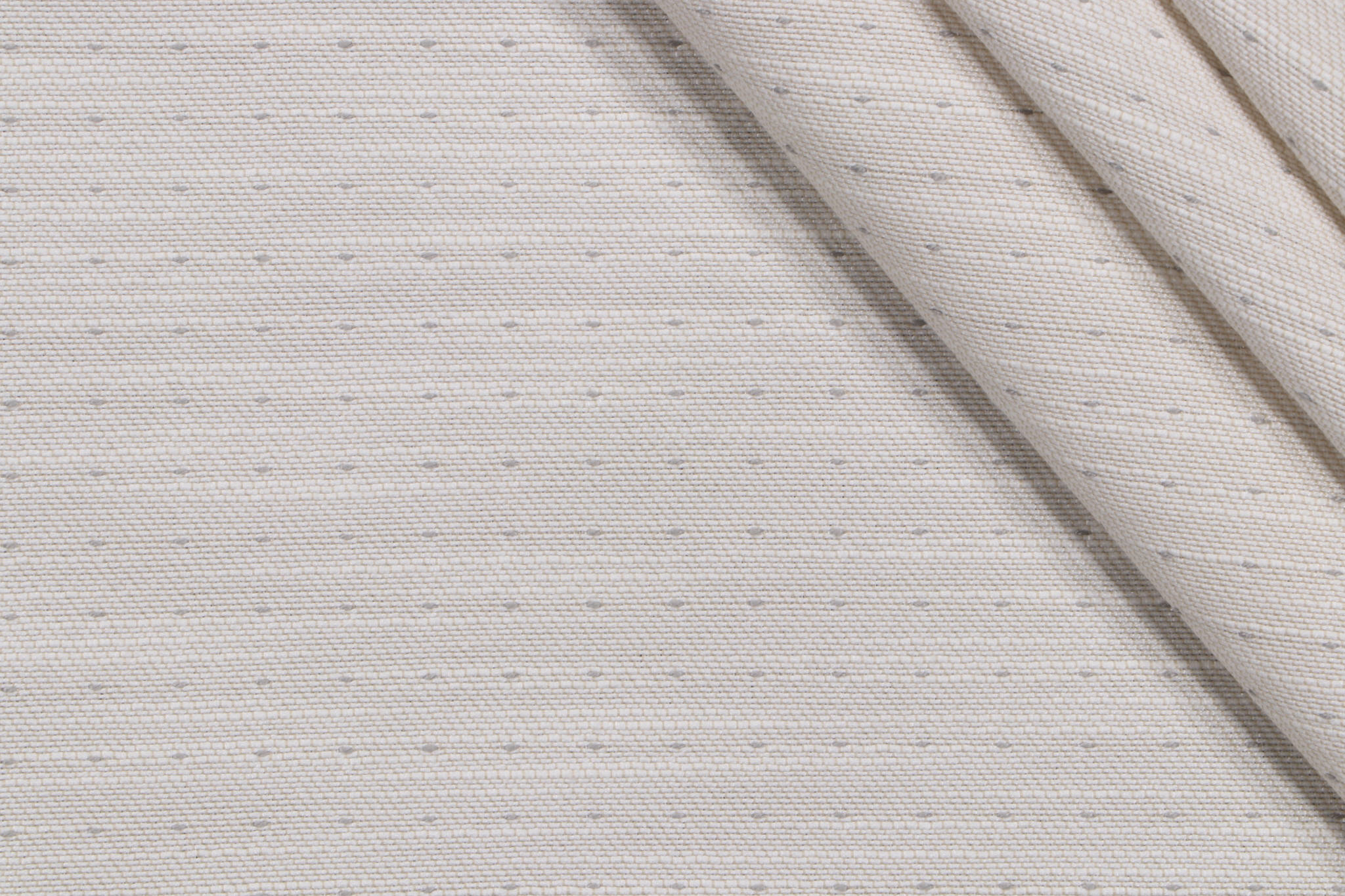 Drift Spot Woven Polyester Outdoor Fabric in Silver