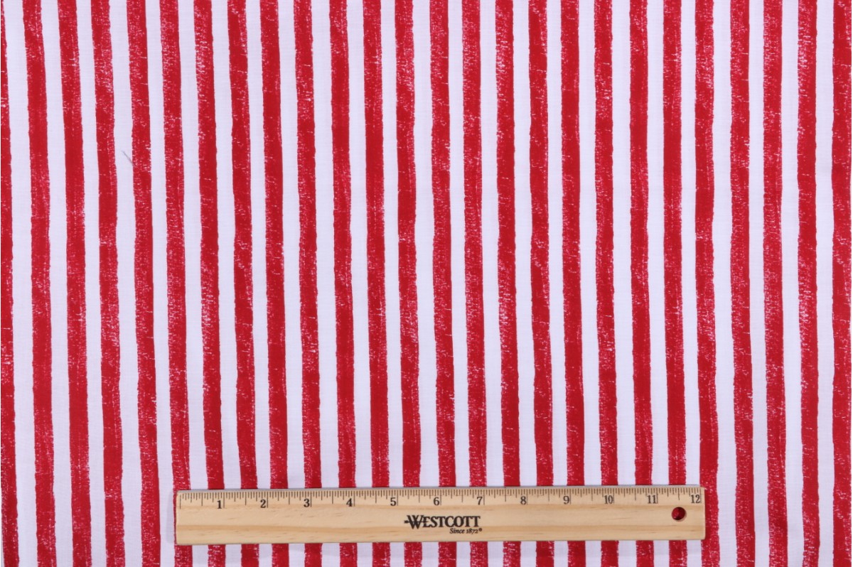 Gail Cadden Star Spangled - Flag Stripe Printed Cotton Craft Fabric in ...