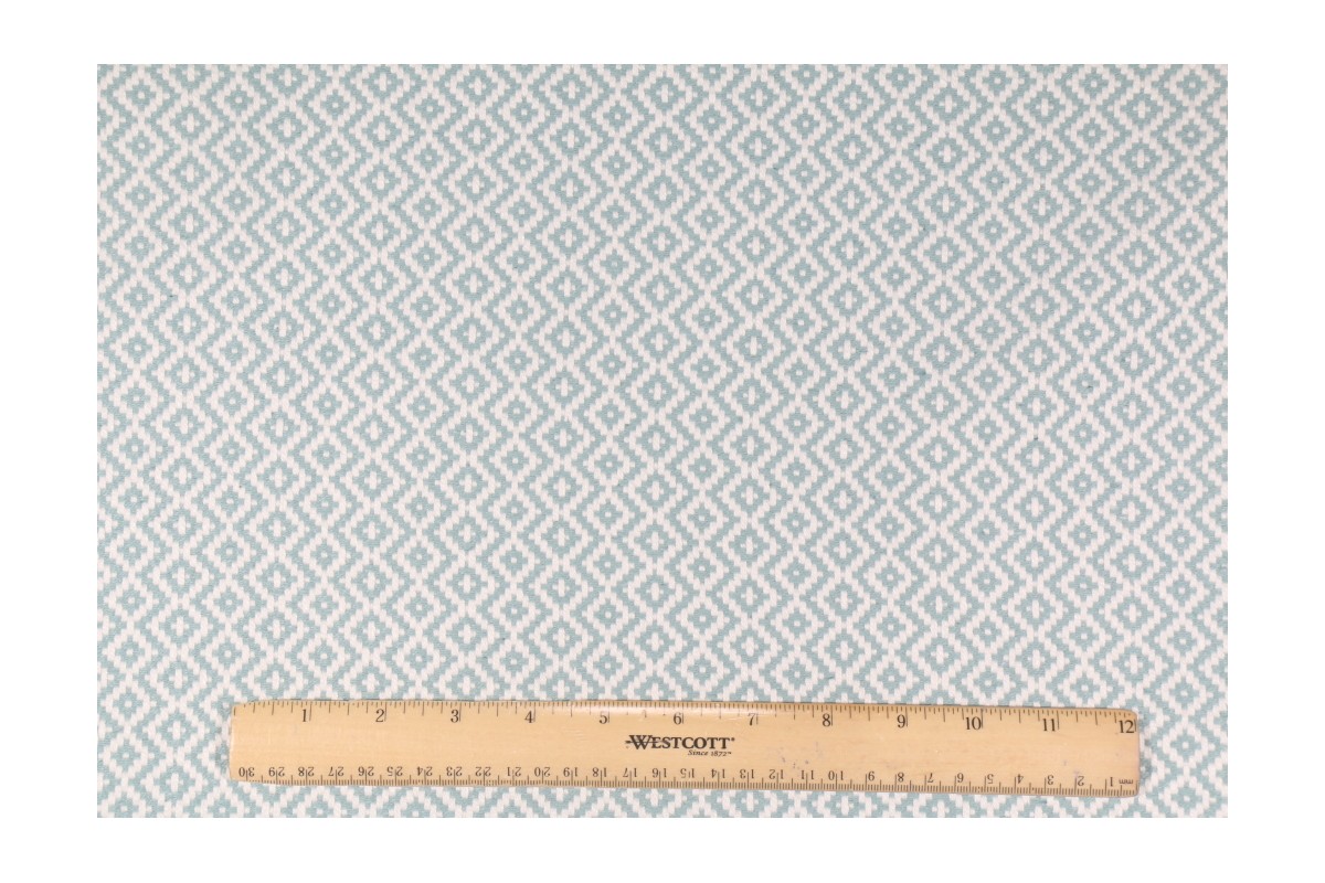 Richloom Moffitt Poly Cotton Upholstery Fabric in Capri