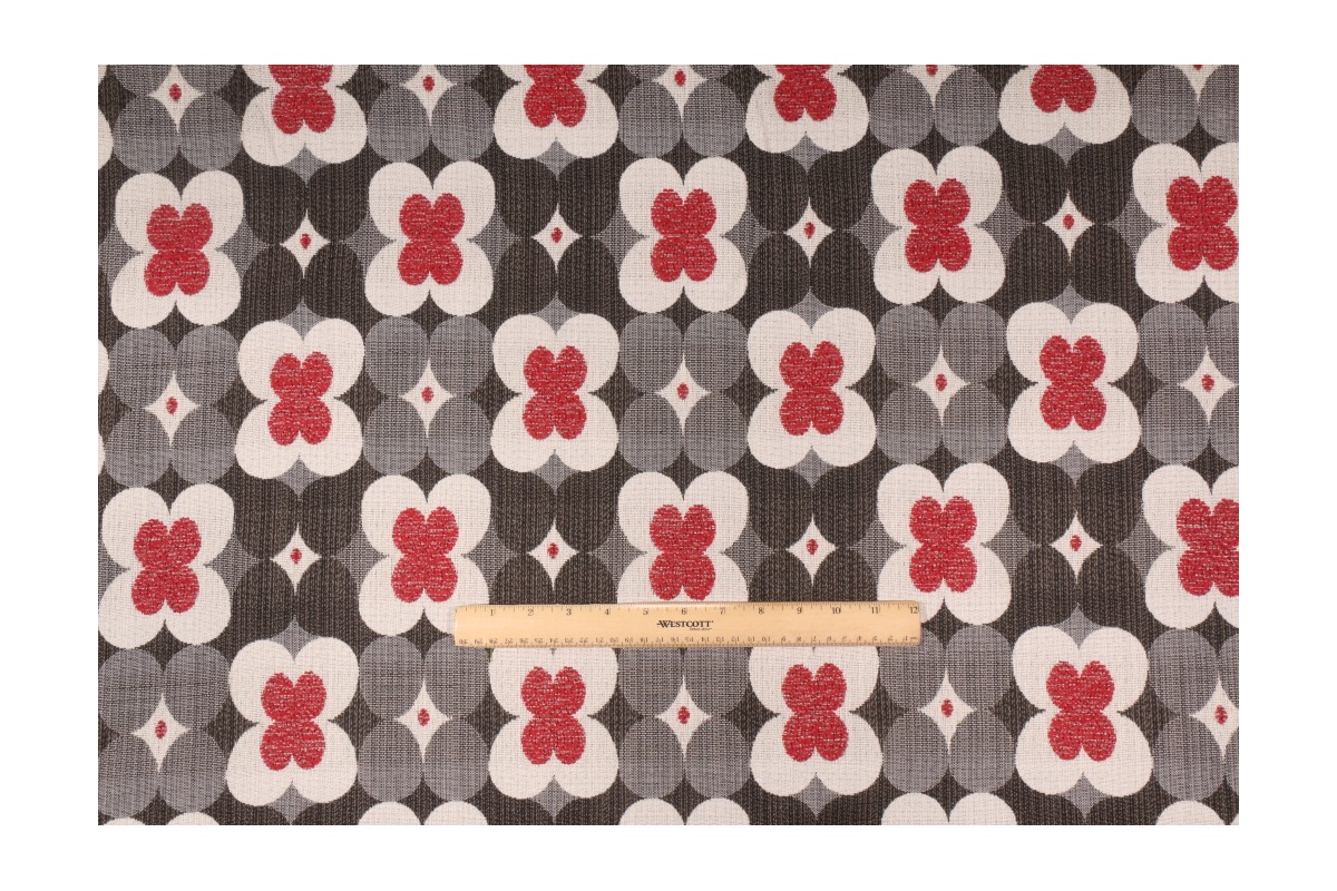 Outdura Poppy Solution Dyed Acrylic Outdoor Fabric in Crimson