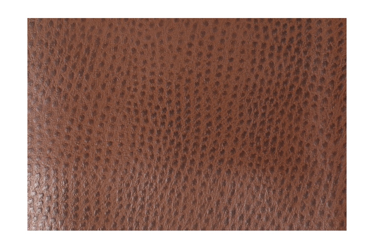 1.88 Yards Textured Vinyl Upholstery Fabric in Walnut