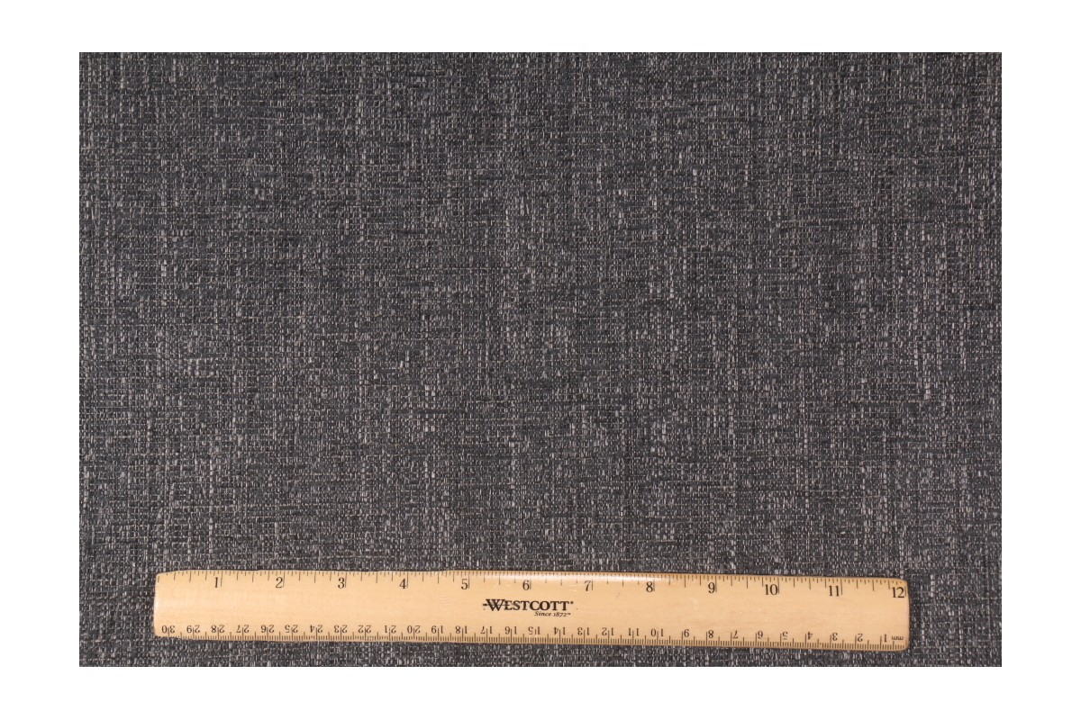 Richloom Indy Fortress Performance Finish Stabilized Upholstery Fabric in Graphite