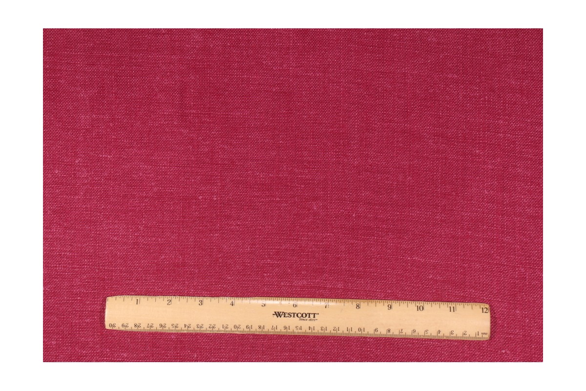 6.3 Yards Woven Decorator Fabric in Magenta