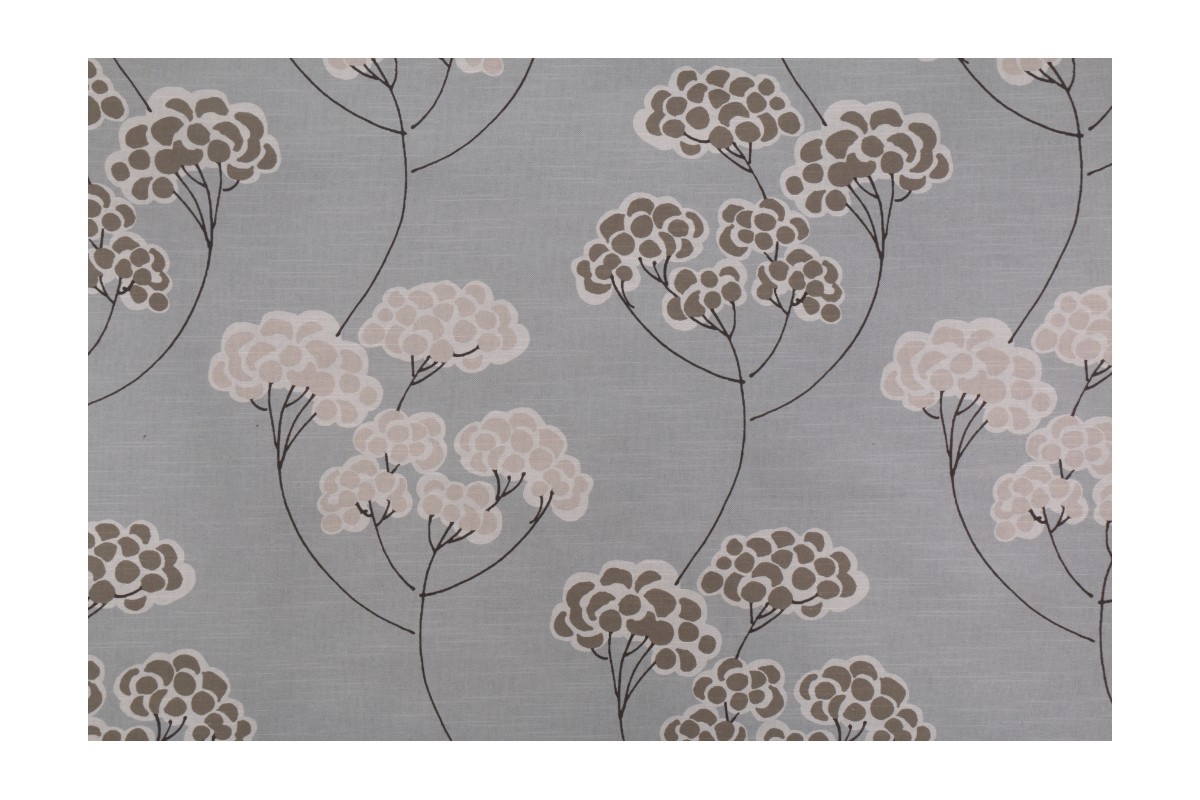 Vilber Floral Spanish Printed Drapery Fabric in Spa