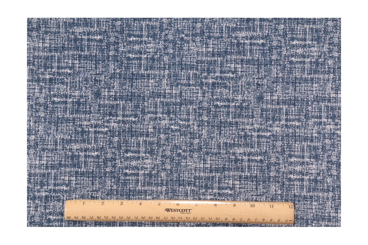 Premier Prints Palette Printed 7 Oz Cotton Drapery Fabric in Italian Denim