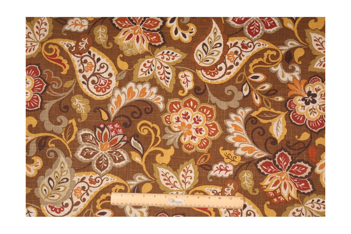 Mill Creek Raymond Waites Jali Cliffside Printed Linen Blend Drapery ...