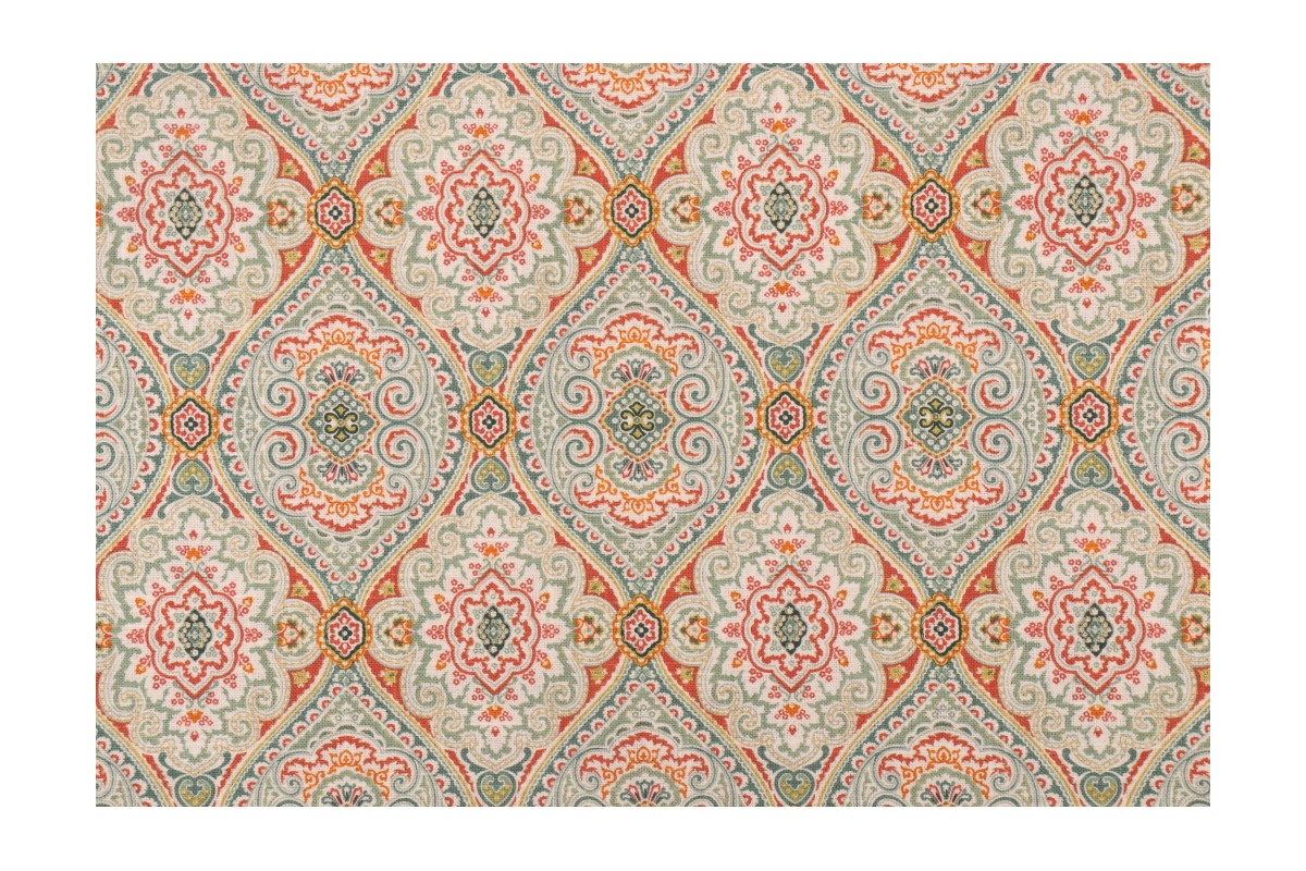 Mill Creek Stanbury-Cliffside Printed Linen Blend Drapery Fabric in ...