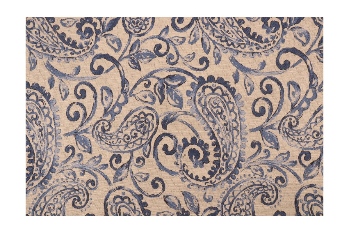 Golding Molly Woven Tapestry Upholstery Fabric in Indigo