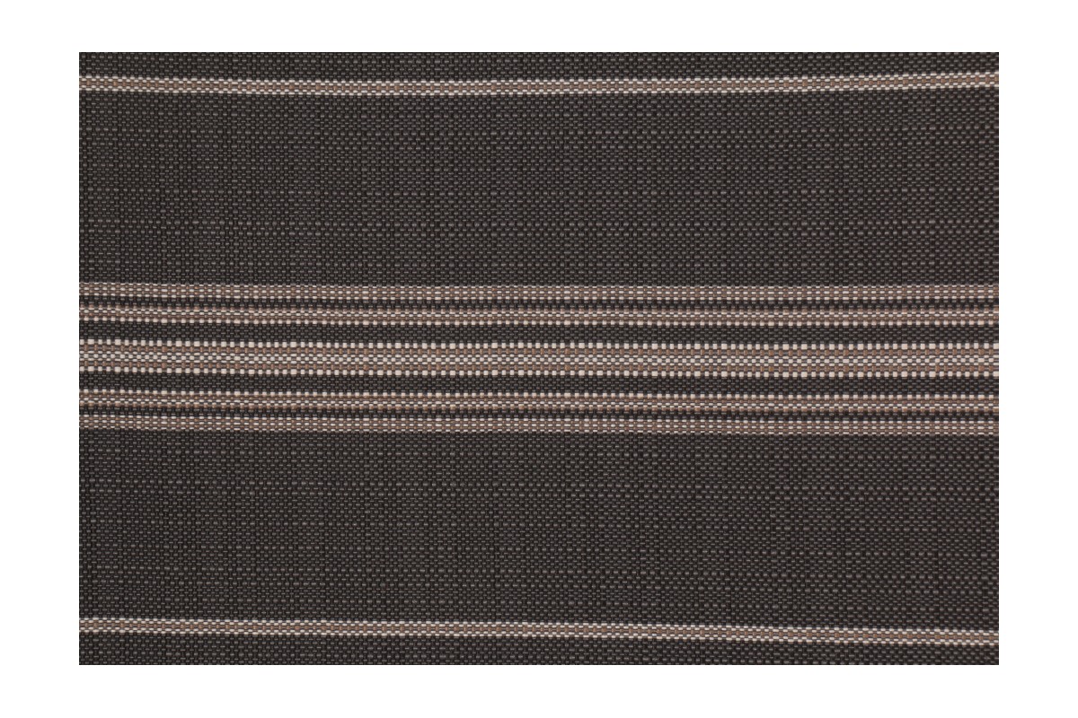 Bella Dura Ticking Woven Polyester Outdoor Fabric in Grey