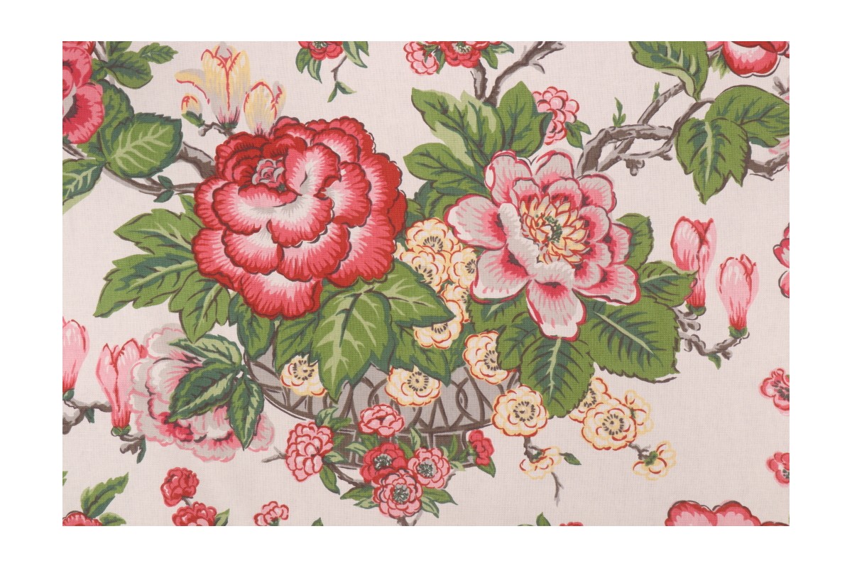 Duralee Selkirkshire Printed Cotton Drapery Fabric