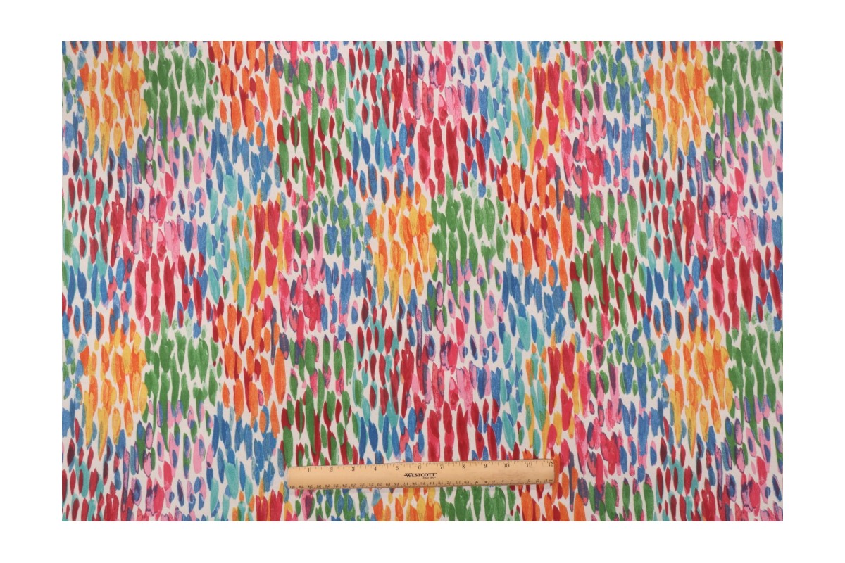 12 Yards Kelly Ripa Home Make It Rain Printed Polyester Outdoor Fabric ...