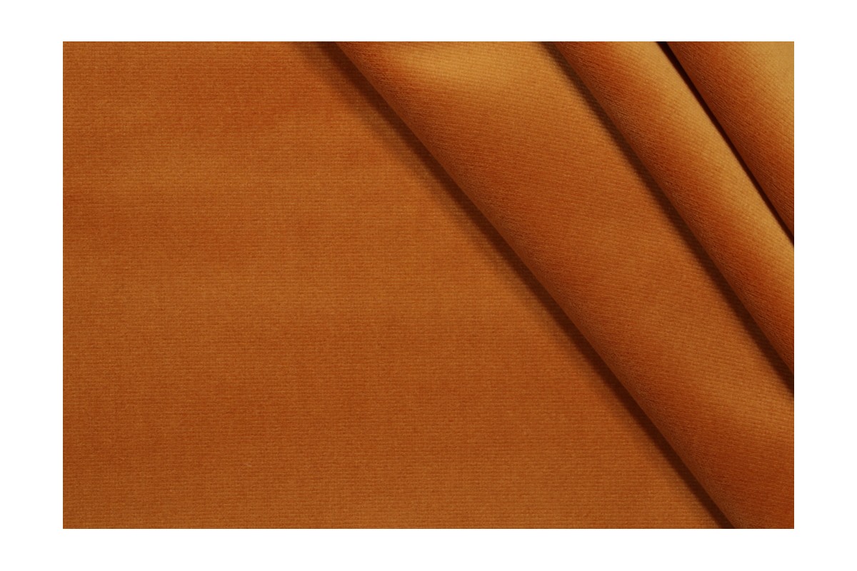 Kaufmann Merit High Performance Velvet Upholstery Fabric in Saffron