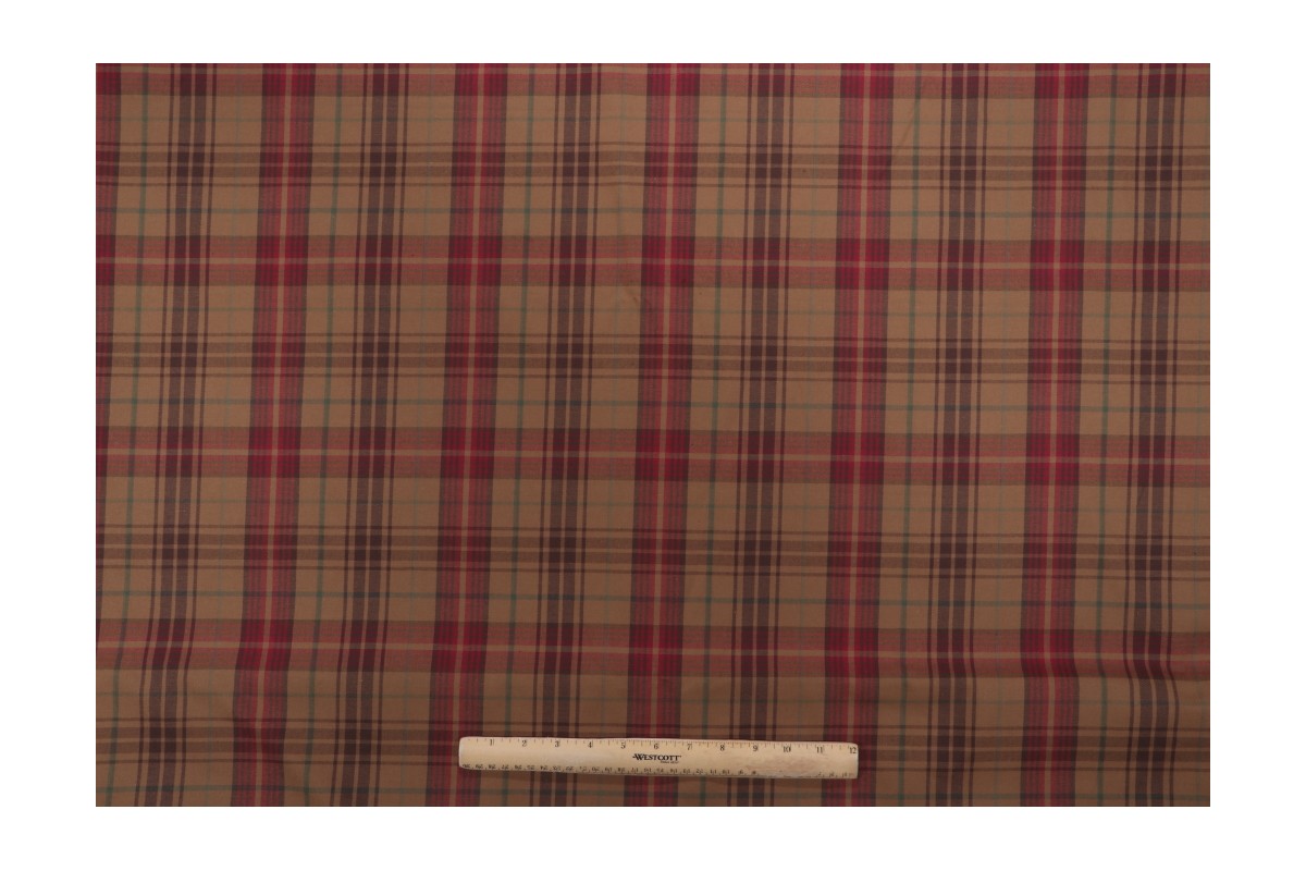 7.25 Yards Cameron Plain Woven Decorator Fabric in Antique