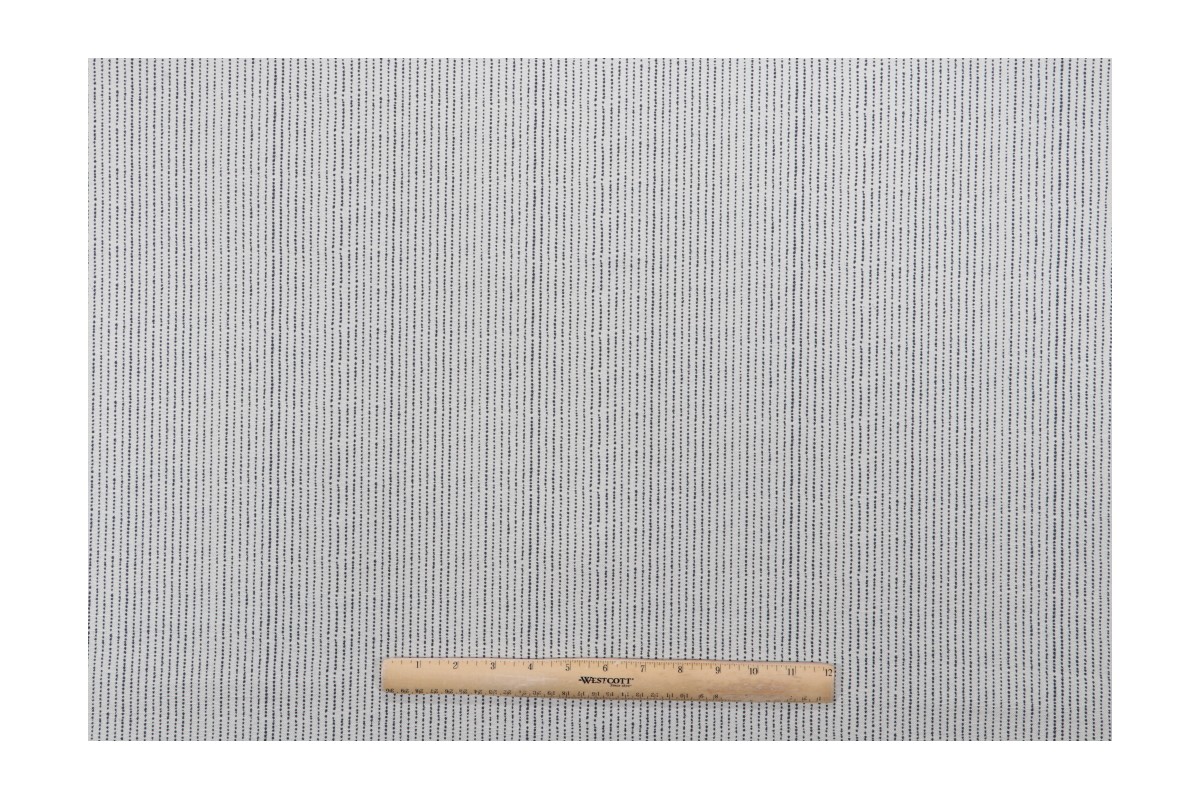 Fiama Textiles Ripple Printed Drapery Fabric in Deep Cobalt