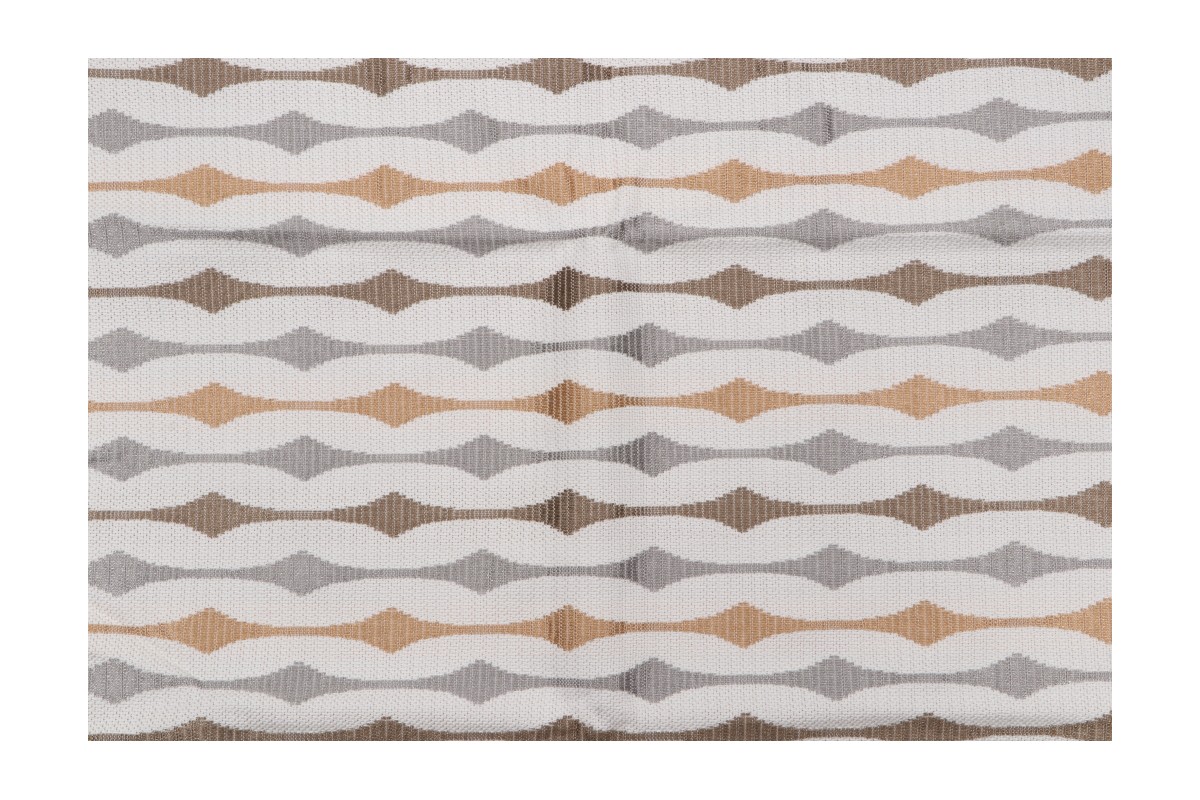 1.75 Yards Willa Stripe Woven Upholstery Fabric in Sterling