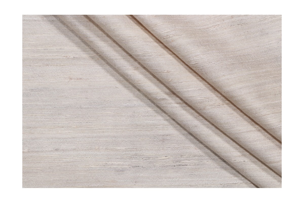 2.13 Yards Sasha Silk Decorator Fabric in Bisque