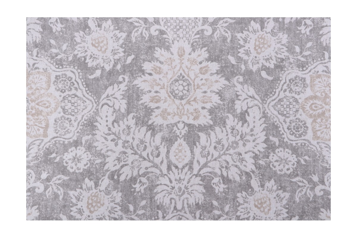 Magnolia Home Belmont Printed Cotton Drapery Fabric in Mist