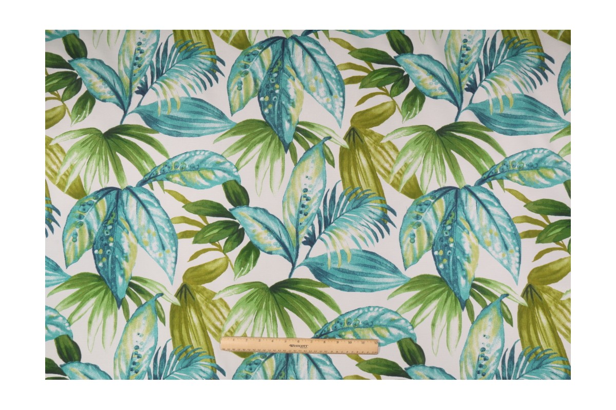 Richloom Seneca Solarium Printed Polyester Outdoor Fabric in Caribe