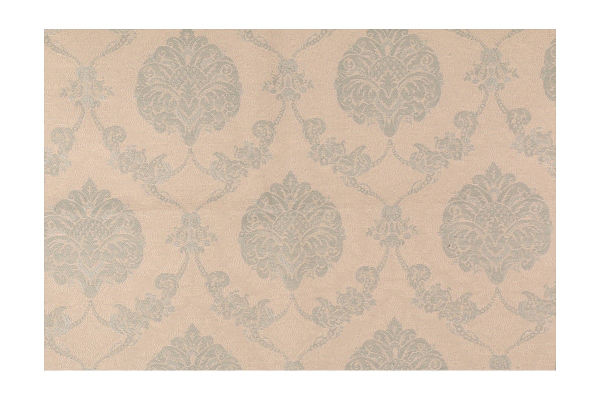 1.7 Yards Robert Allen Anthemion Upholstery Fabric in Peacock