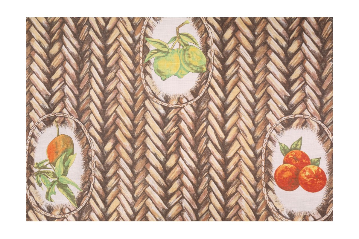 Tropical Fabrics And Wallcoverings by Talin Printed Linen Drapery ...