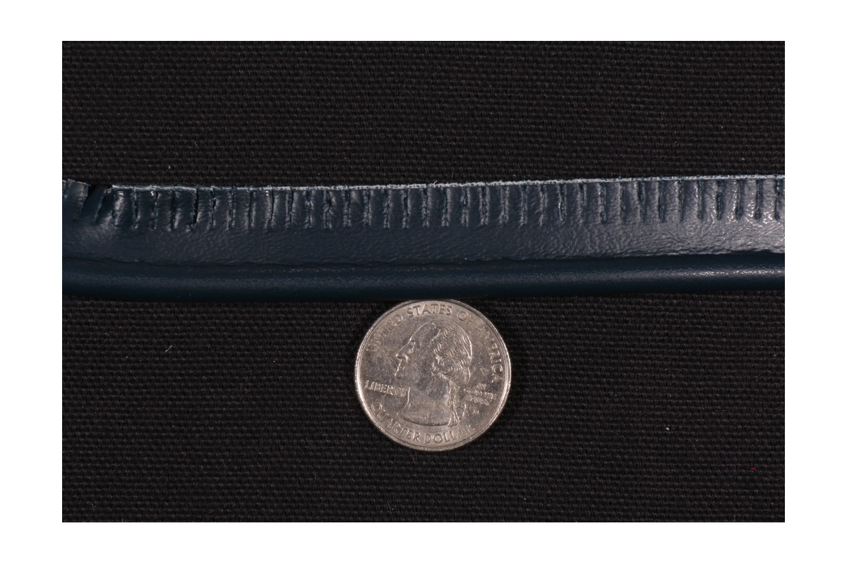 Navy 1/8 inch Marine Vinyl Covered Welt Cord Trim