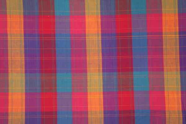 Bartson 6306-506 Woven Plaid Decorator Fabric