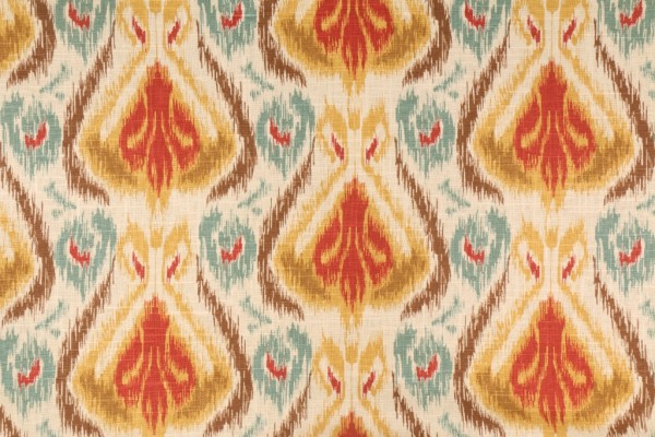 Balotelli - Cliffside in Southwest Printed Linen Blend Drapery Fabric ...