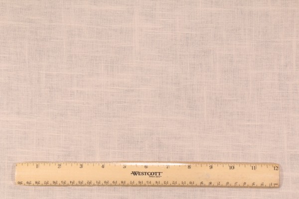 Microfibres Skye Linen Blend Decorator Fabric in Cream