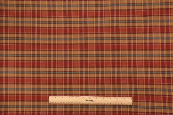 4.88 Yards Robert Allen Interstate Woven Upholstery Fabric in Sienna