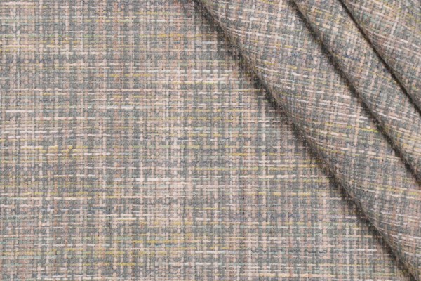 Bartson Fabrics Mustang Woven Chenille Upholstery Fabric in Aqua
