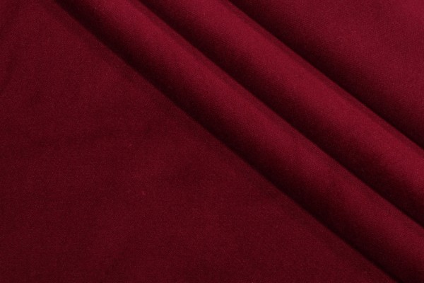 Kaufmann Performance Velvet Upholstery Fabric in Raspberry