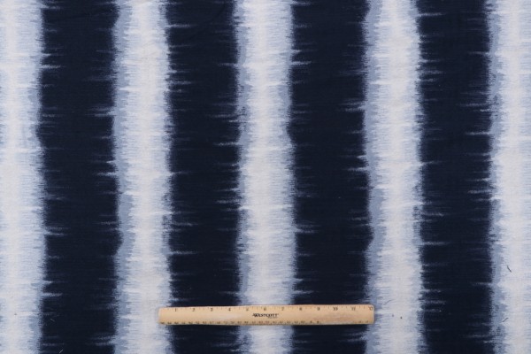 Morgan Fabric Banda Woven Upholstery Fabric in Indigo