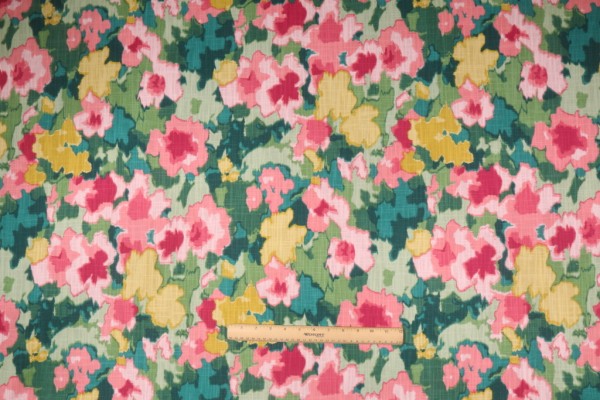 Robert Allen Madcap Cottage Rousham Romp Printed Linen & Cotton Drapery ...