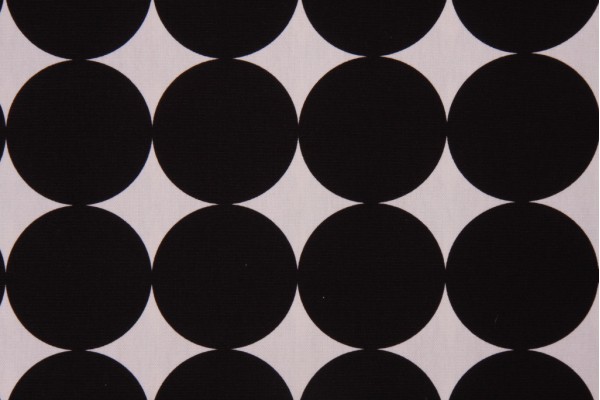 Robert Allen Dot Scape Drapery Fabric in Jet