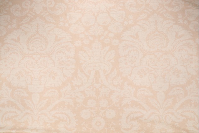 Fabric Guru - Damask Print Drapery Curtain Fabric